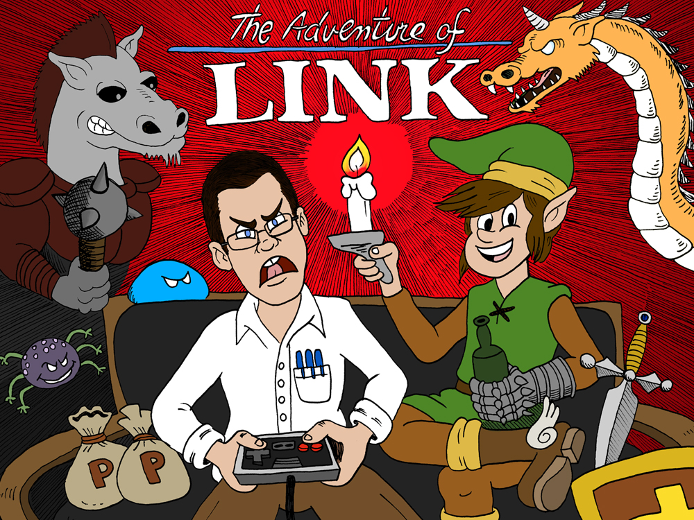 Angry Video Game Nerd Takes on Zelda II - Zelda Universe