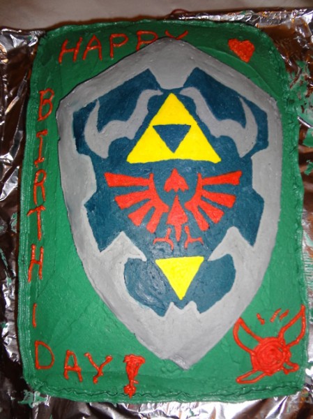 Legend of the birthday cake - Zelda Universe